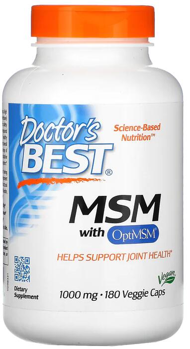 Doctor's Best MSM with OptiMSM Vegan bei Metasport