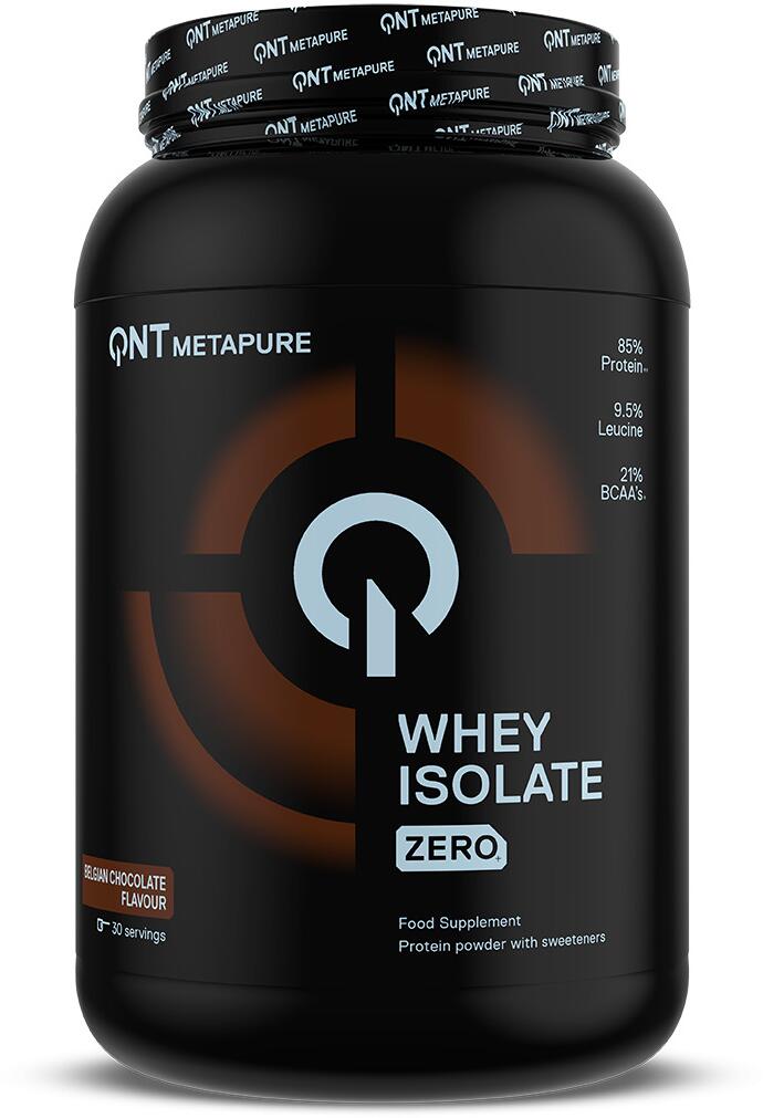 QNT Metapure Zero Carb Whey Isolate, 908 g Dose, Belgian Chocolate bei ...