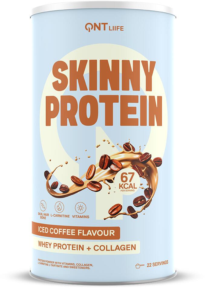 QNT Easy Body Skinny Protein, 450 g Dose, Iced Coffee bei Metasport