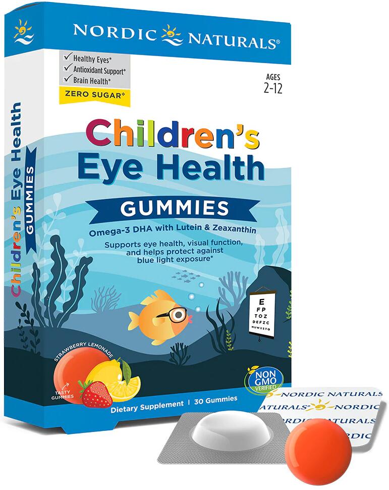 Nordic Naturals Children’s Eye Health Gummies, 30 Fruchtgummis ...