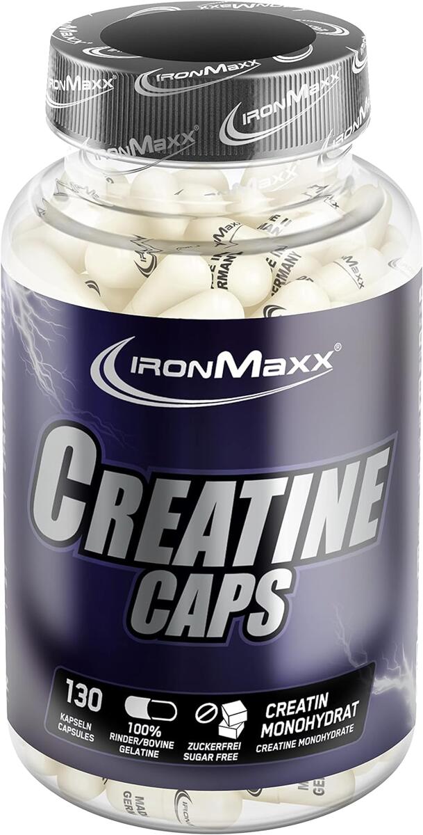 IronMaxx Creatine Caps, 130 Kapseln bei Metasport