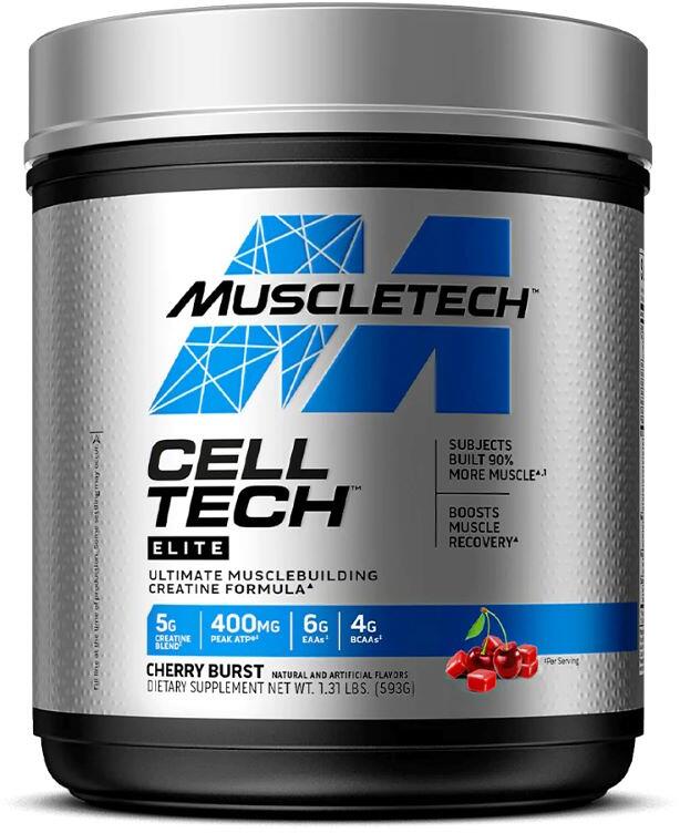 Muscletech Cell Tech Elite, 593 g Dose, Cherry Burst bei Metasport
