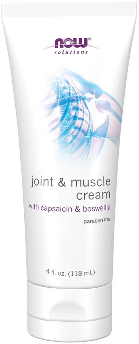 Now Foods Joint & Muscle Cream – Creme für Gelenke und Muskeln, 118 ml ...