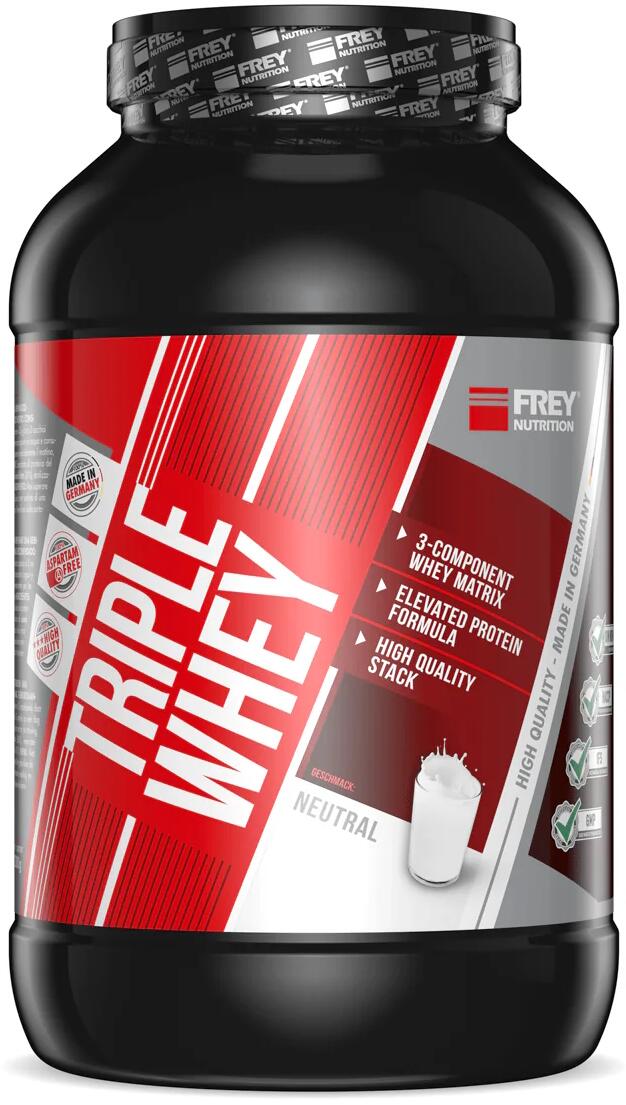 Frey Nutrition Triple Whey, 2300 g Dose, Neutral bei Metasport