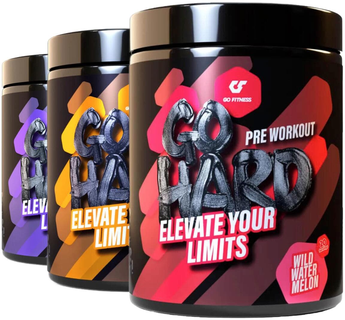 GoFitness Go Hard Pre Workout Booster, 400 g Dose bei Metasport