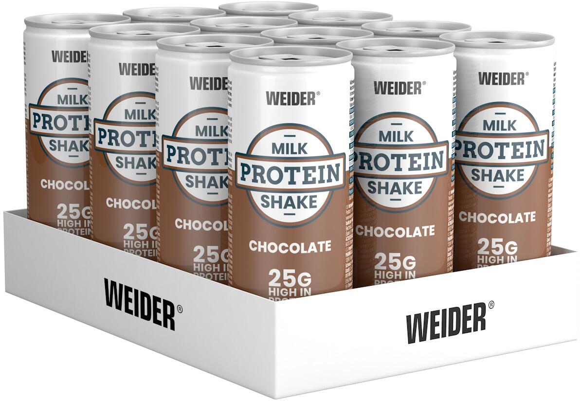 Joe Weider Protein Shake, 12 x 250 ml Dosen (inkl. 3 EUR Pfand) bei ...