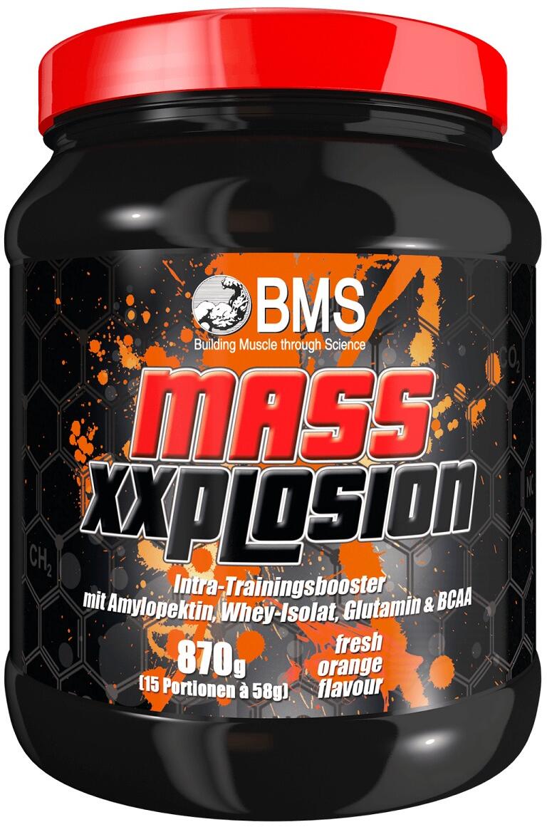 BMS Mass XXplosion, 870 g Dose, Orange bei Metasport