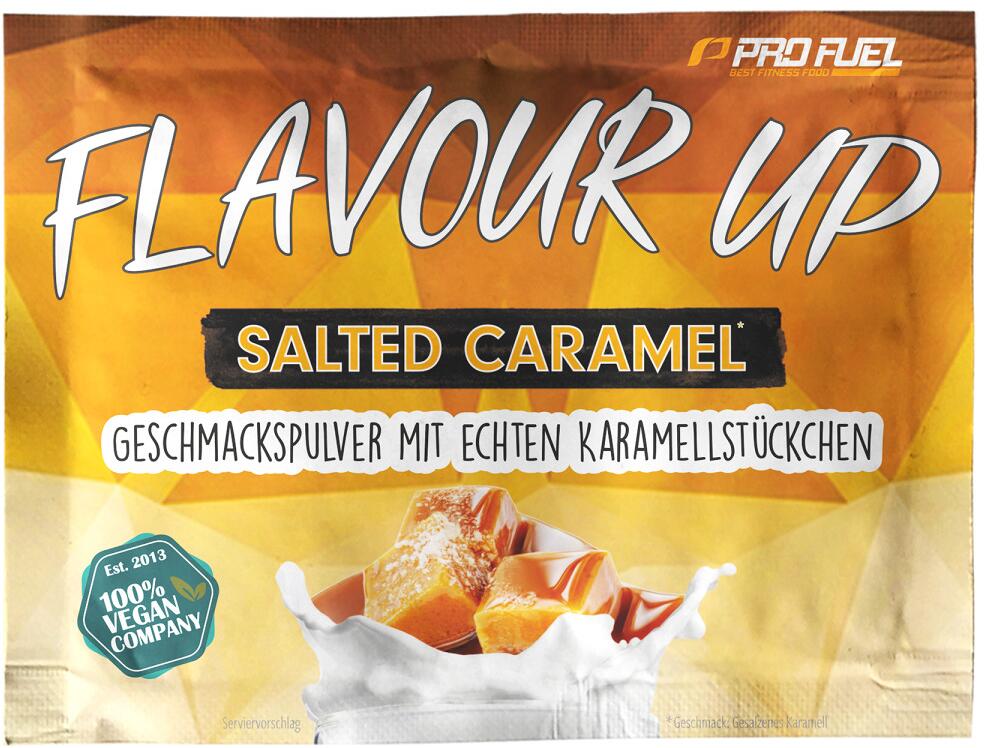 ProFuel Flavour Up Geschmackspulver, 30 g Probe, Salted Caramel bei ...