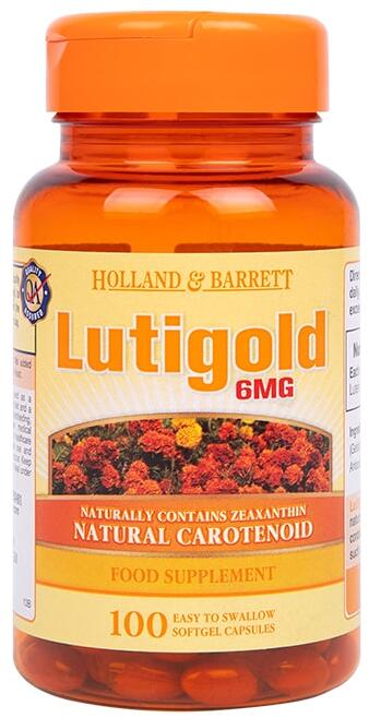 Holland & Barrett Lutigold - 6 mg, 100 Kapseln bei Metasport