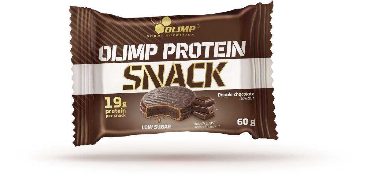 Olimp Protein Snack, 12 x 60 g, Double Chocolate bei Metasport