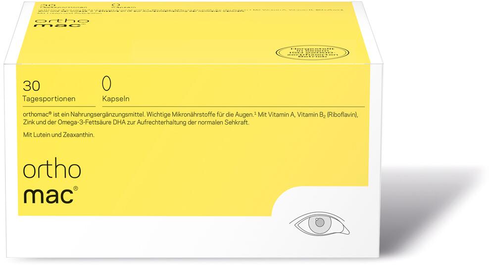 Orthomed Orthomac, Kapseln, 30 Tagesportionen bei Metasport