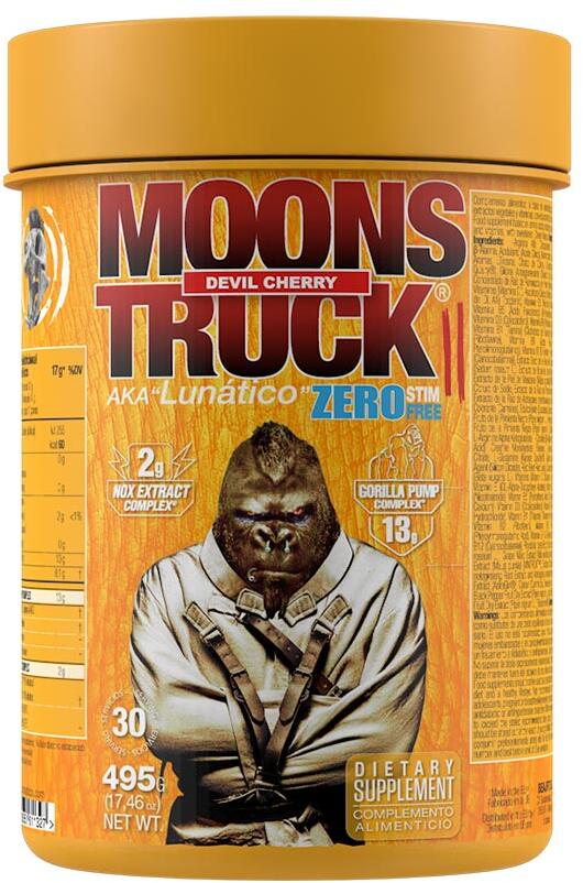 Zoomad Moonstruck 2.0 Zero - Stim Free Pre-Workout, 510 g Dose, Devil ...