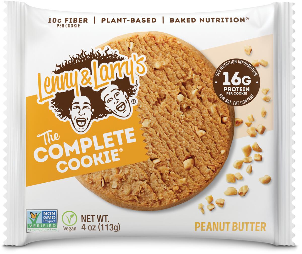 Lenny & Larrys The Complete Cookie, 12 x 113g Box, Peanut Butter bei Metasport