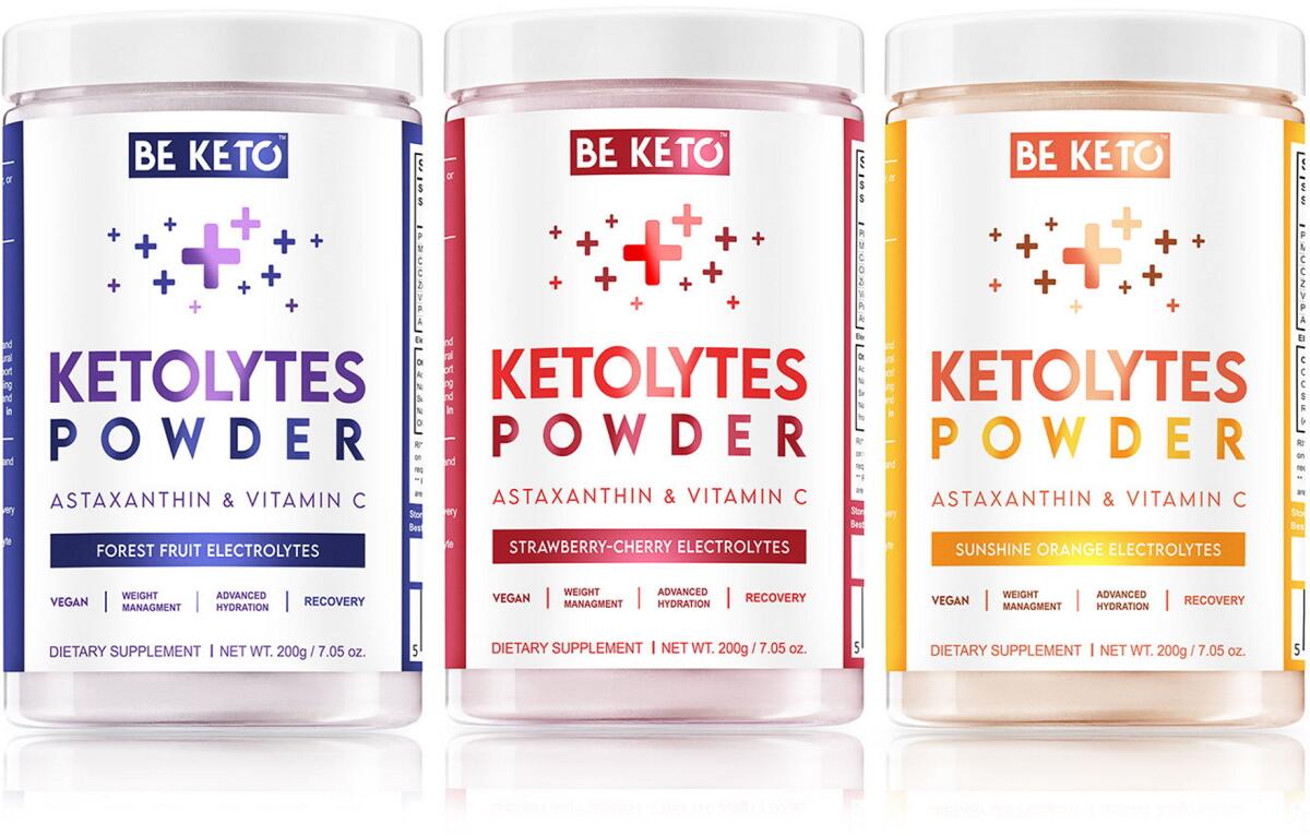 BeKeto Ketolytes Powder, 200 g Dose bei Metasport