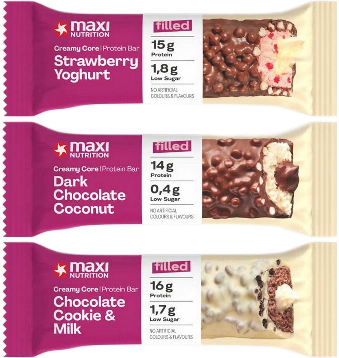 MaxiNutrition Creamy Core Protein Bar bei Metasport