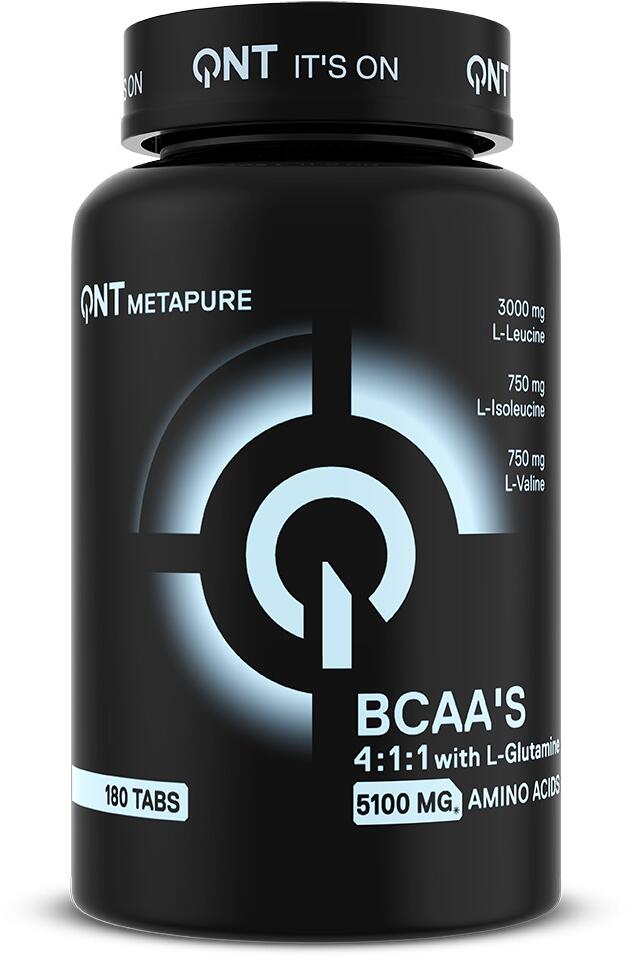 QNT BCAA 4:1:1 + L-Glutamine, 180 Tabletten bei Metasport