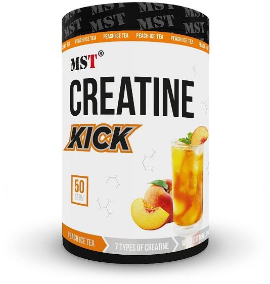 MST Creatine Kick, 500 g Dose, Peach Ice Tea bei Metasport