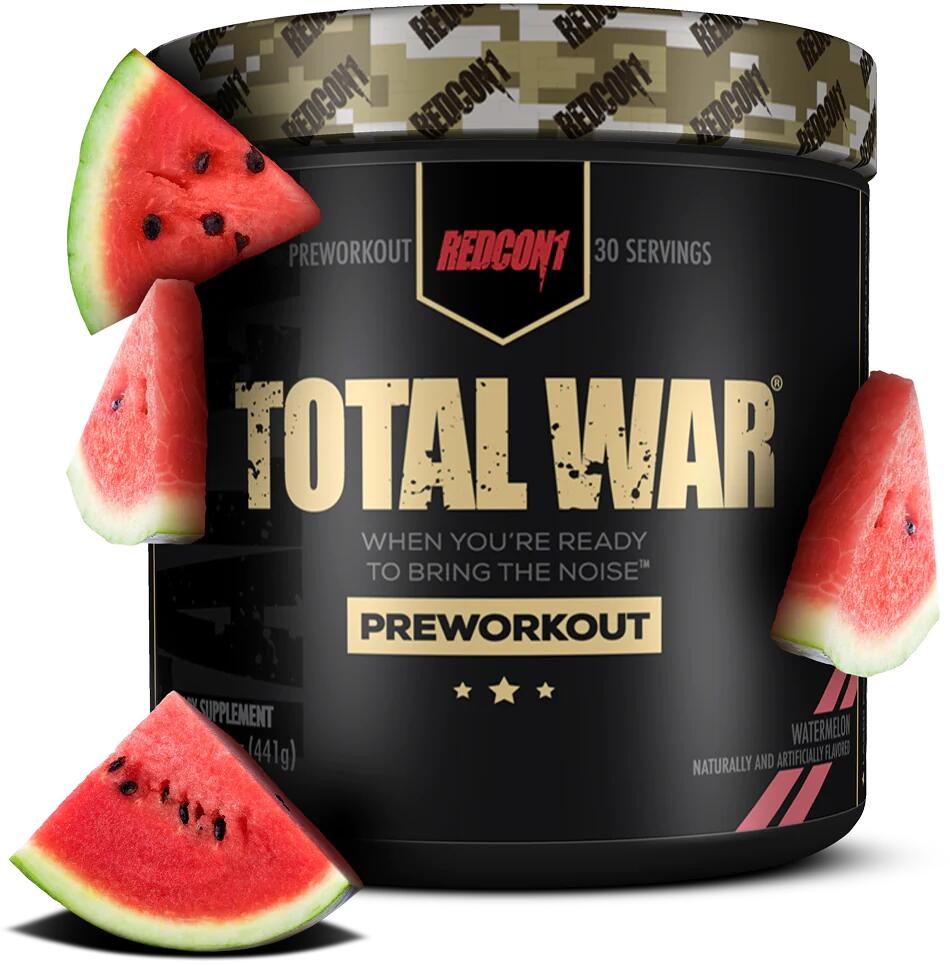 Redcon1 Total War Preworkout, 441 g Dose, Watermelon bei Metasport