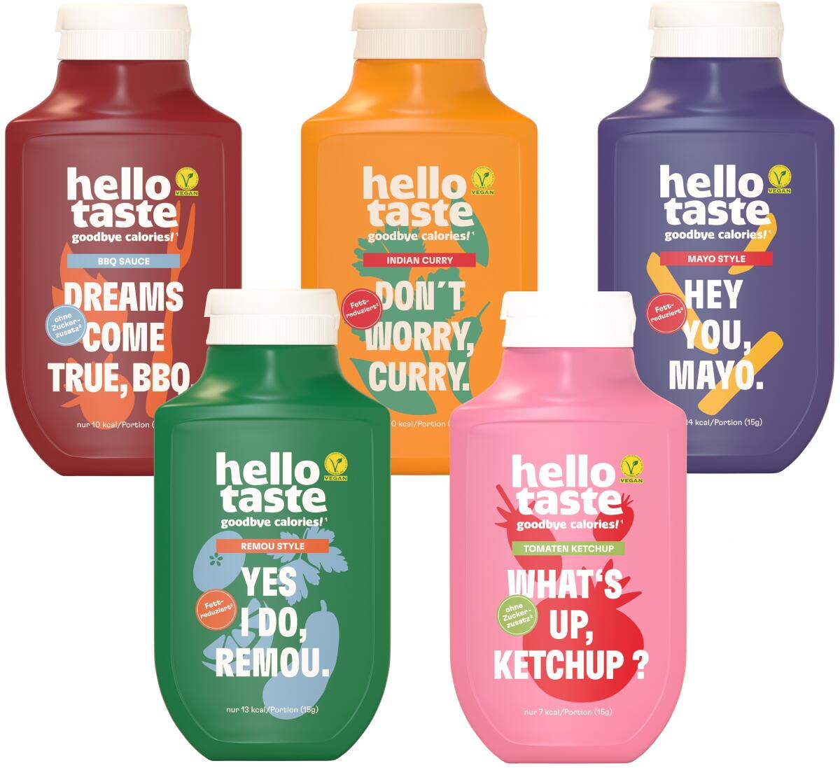 hellotaste Sauce, 300 ml Flasche bei Metasport