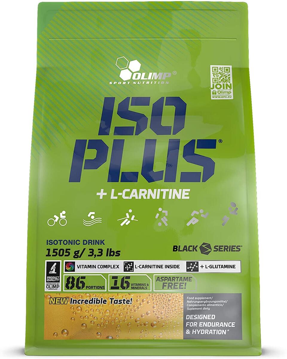 Olimp Iso Plus Powder, 1505 g Beutel, Orange bei Metasport