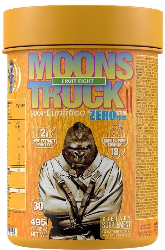 Zoomad Moonstruck 2.0 Zero - Stim Free Pre-Workout, 510 g Dose, Fruit ...