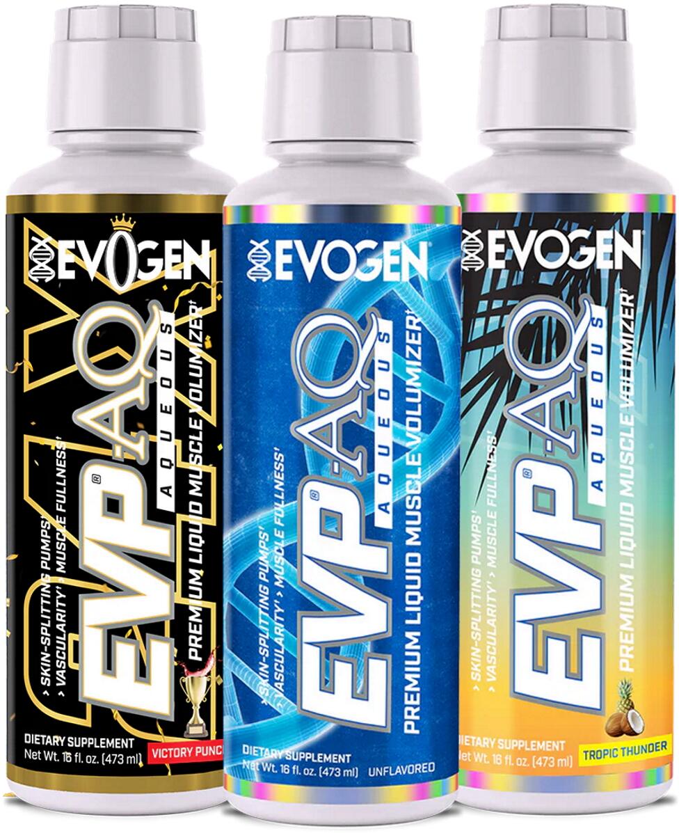 Evogen EVP AQ - Stim-Free Pre-Workout Liquid, 473 ml Flasche bei Metasport