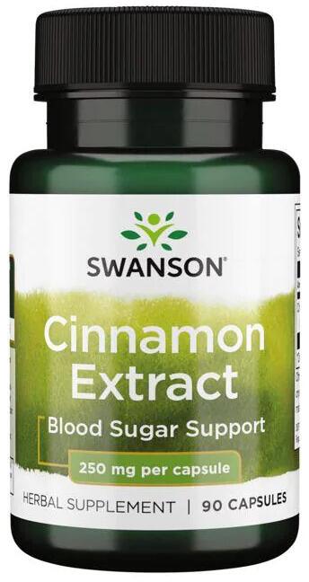Swanson Cinnamon Extract 250 mg, 90 Kapseln bei Metasport